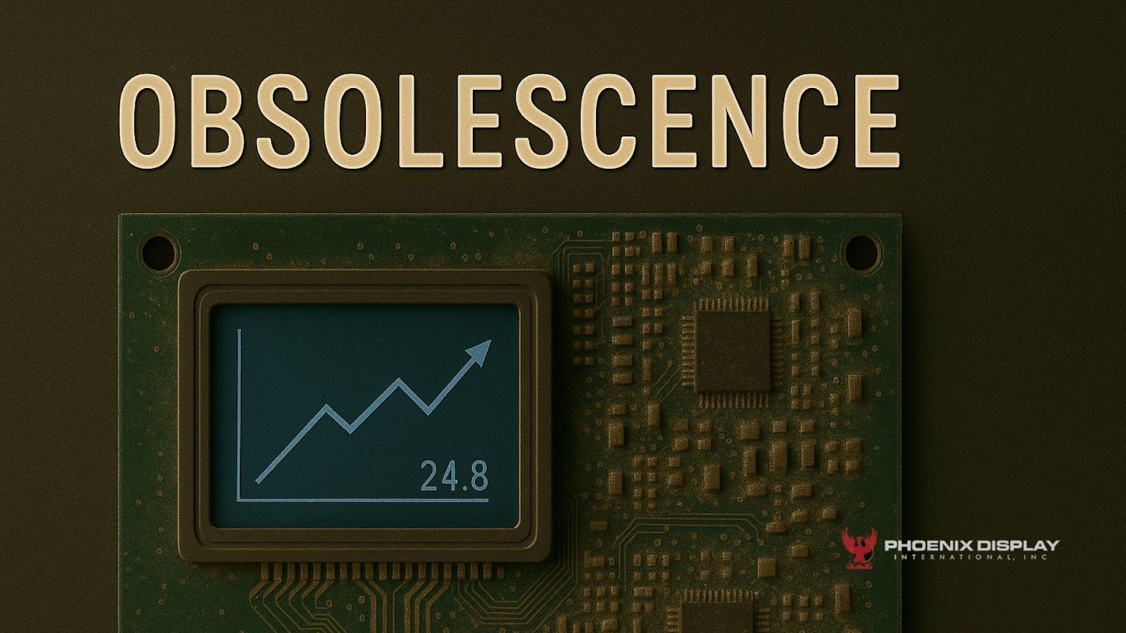 How to Handle LCD Display Obsolescence Before It Shuts Down Your Product Line